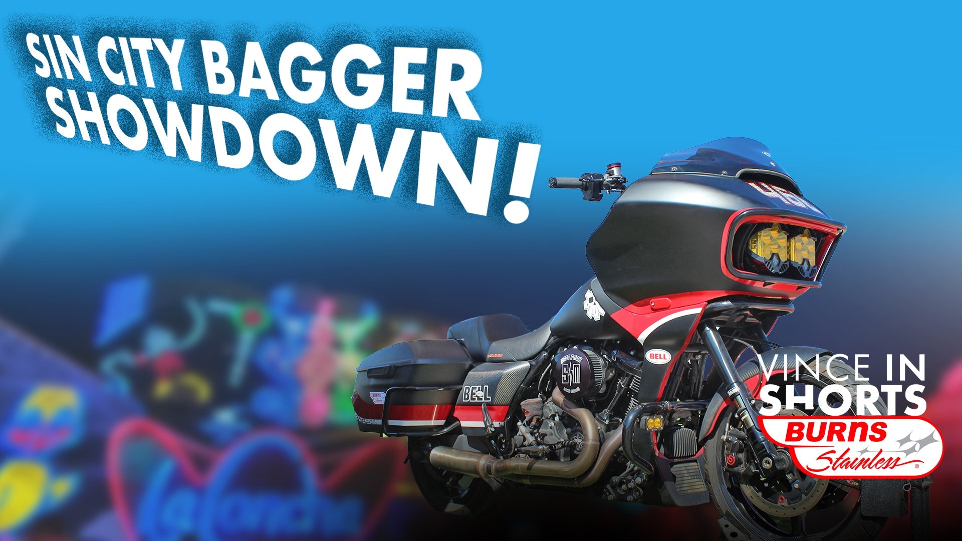 Burns Stainless Powers the Final Round of the Bagger Racing League